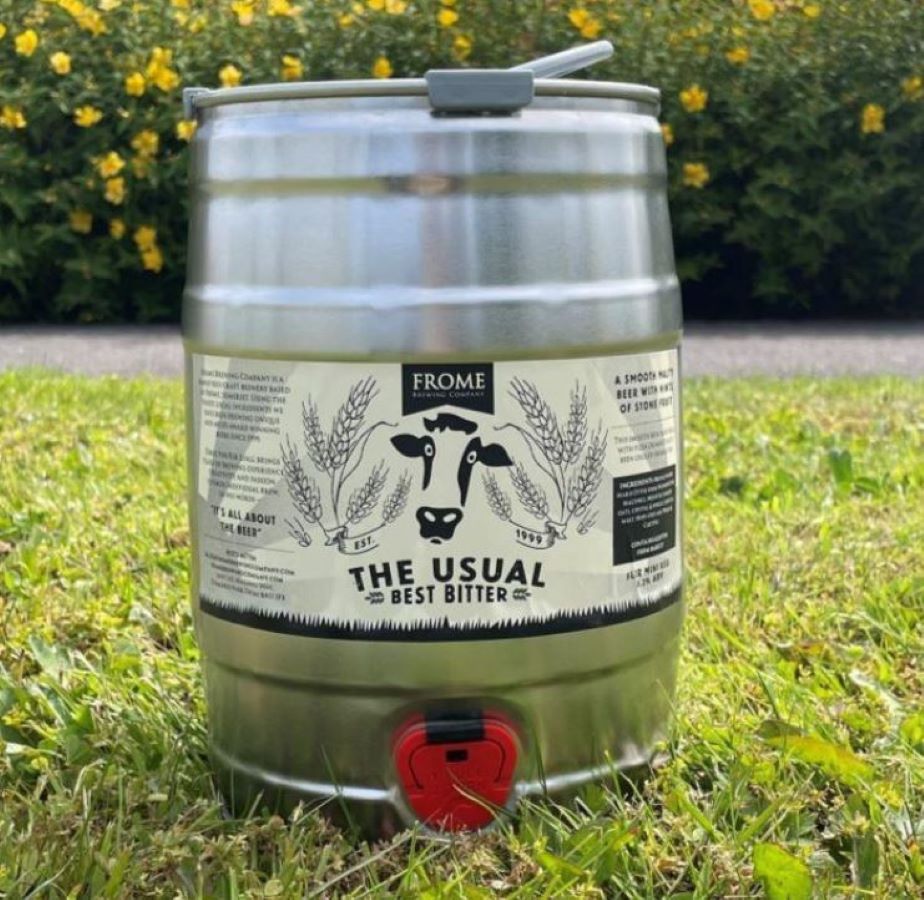 The Usual, Best Bitter - Mini Keg (9 Pints) – Frome Brewing Company